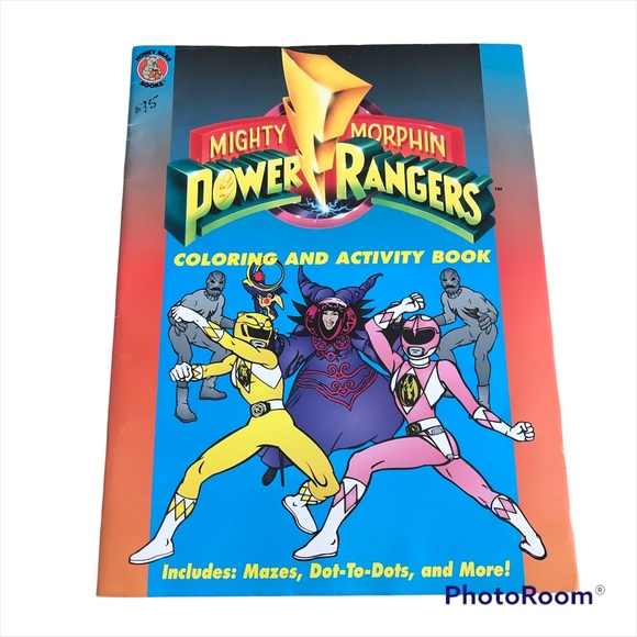 Power Ranger | Toys | Mighty Morphin Power Rangers Coloring And ...